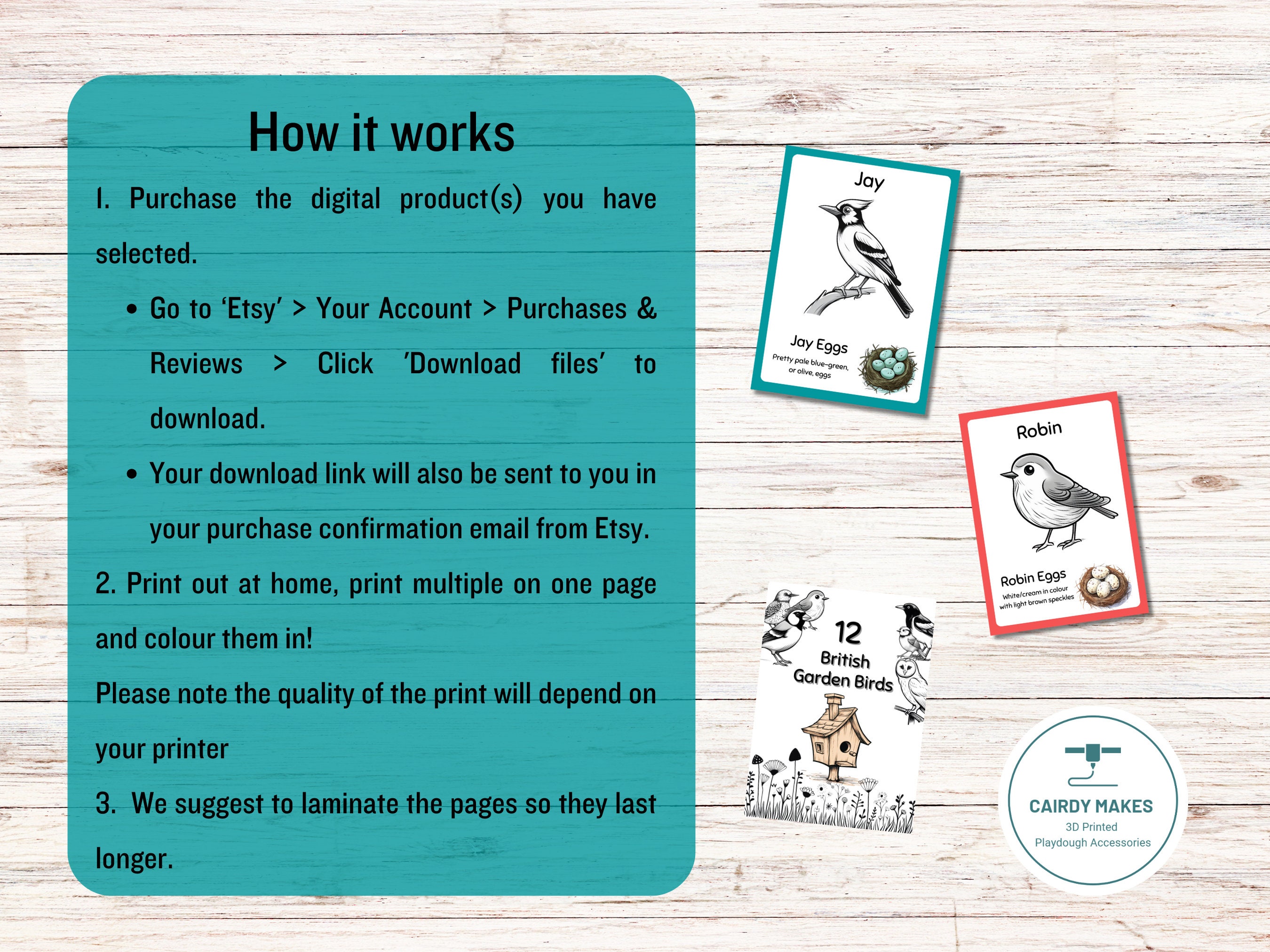 Tarjetas didácticas de aves imprimibles / Educación en el hogar ...