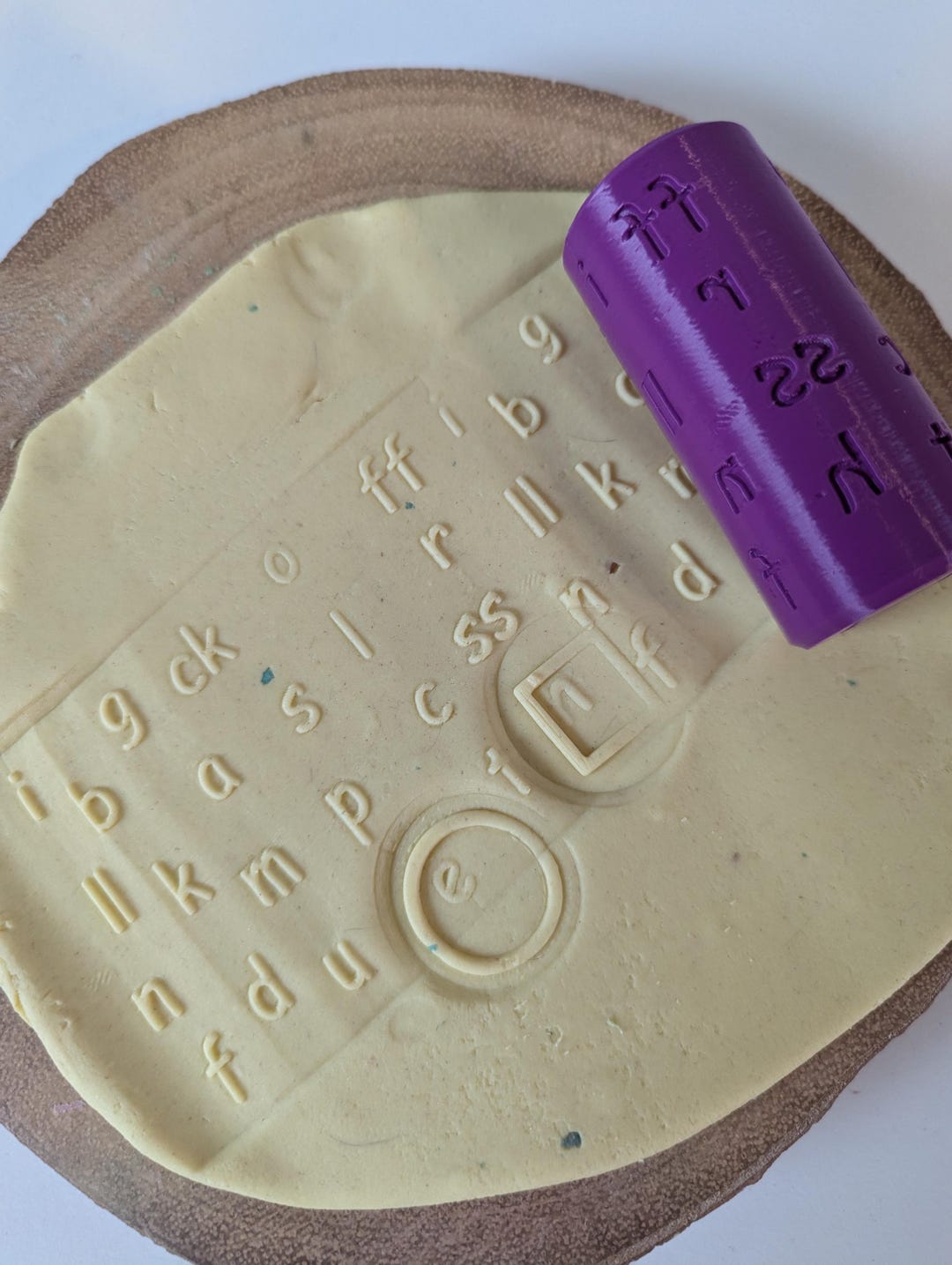 Phonics Phase 2 Pattern Roller, Playdough Roller, Letter Roller ...