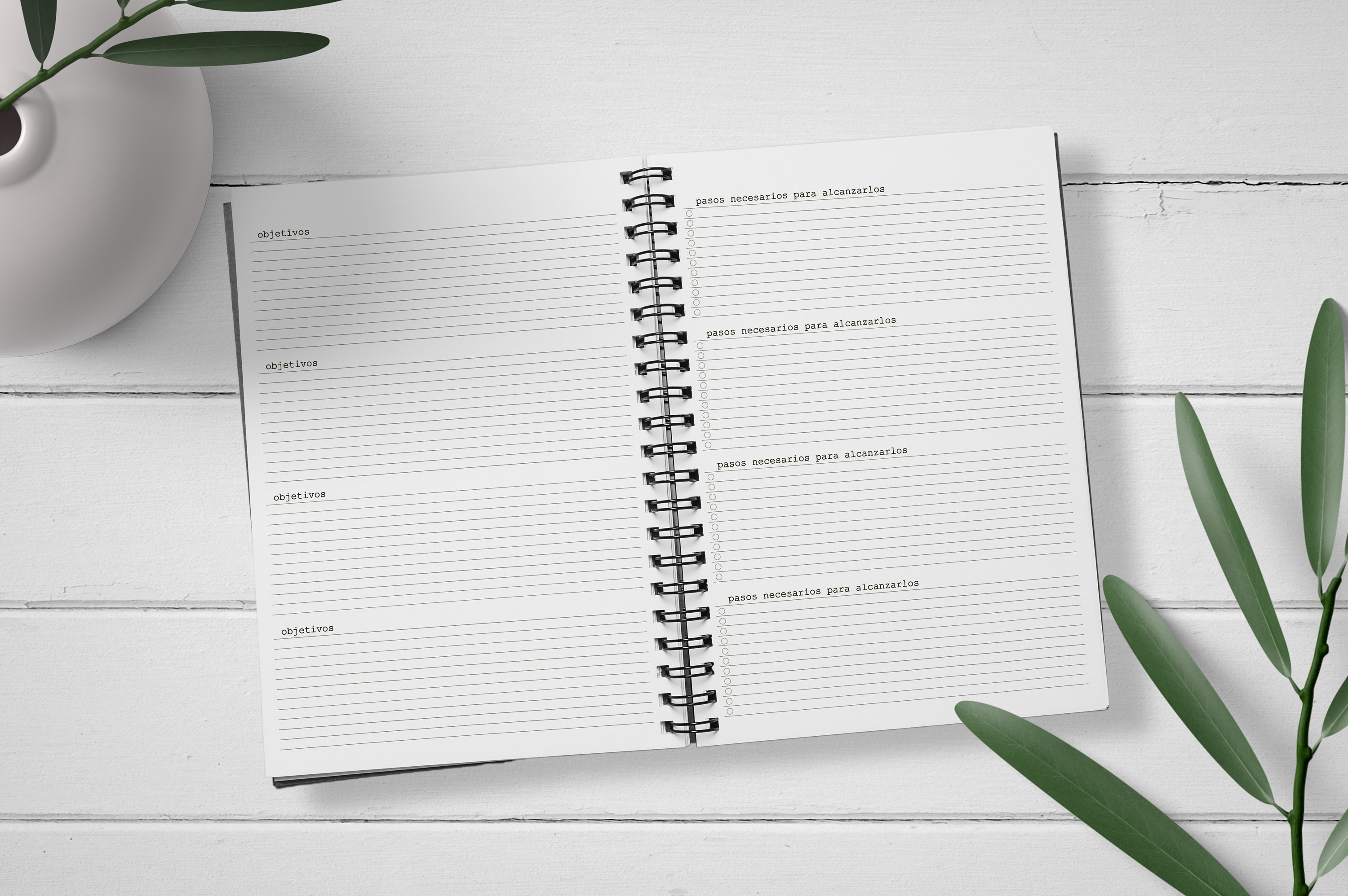 Inside Agenda 2024 Printable. PDF Format A4 Size Scalable to A5 Size ...