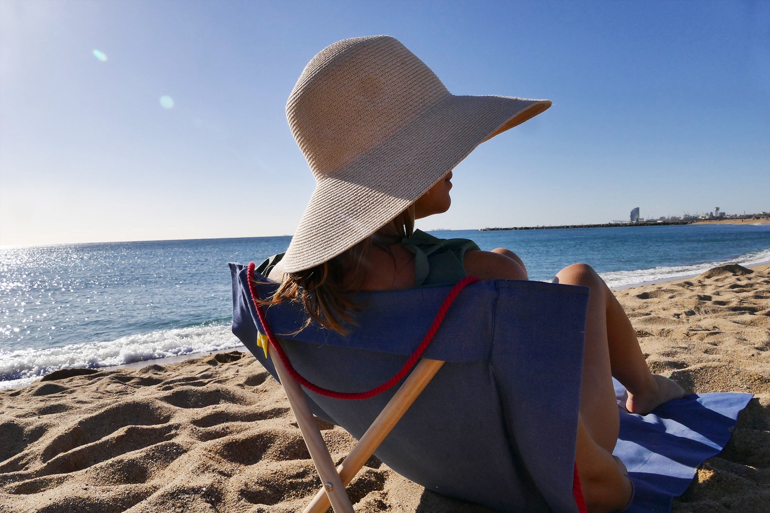 Yacht Lounger, Folding Deckchair, Beach Bed, Sun Seat, Floor Lounger ...