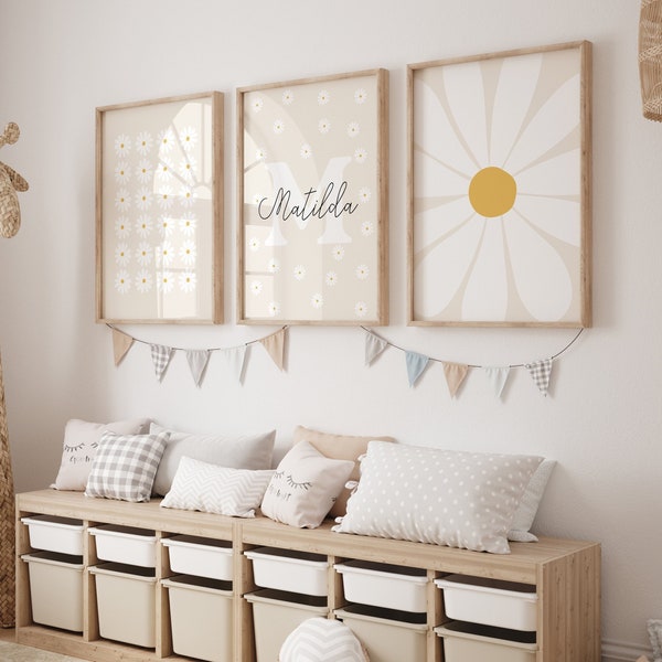 Daisy Wall Art - Etsy