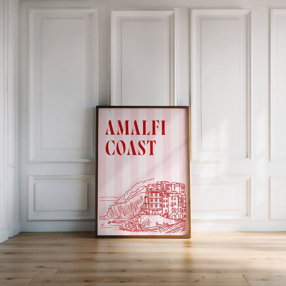 Amalfi Coast Print // Italian Quote Print, Italy Print, Trendy Quote ...