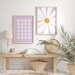 Daisy Print Set of 2 / Daisy Wall Art Nursery Print Boho - Etsy