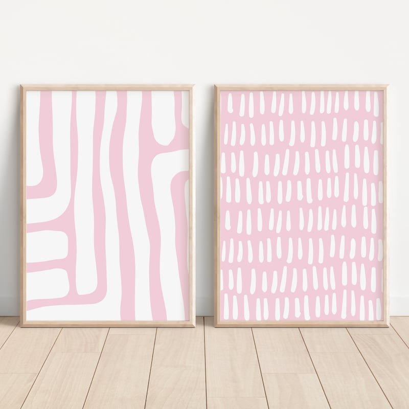 Pink Print - Etsy
