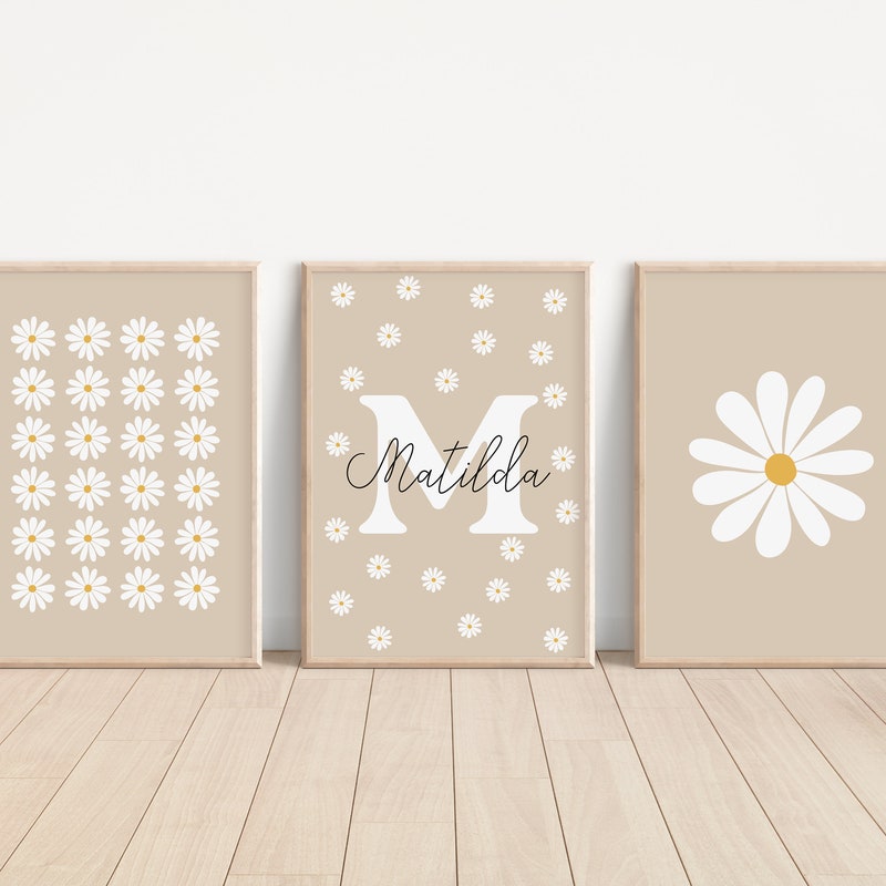 Daisy Print - Etsy