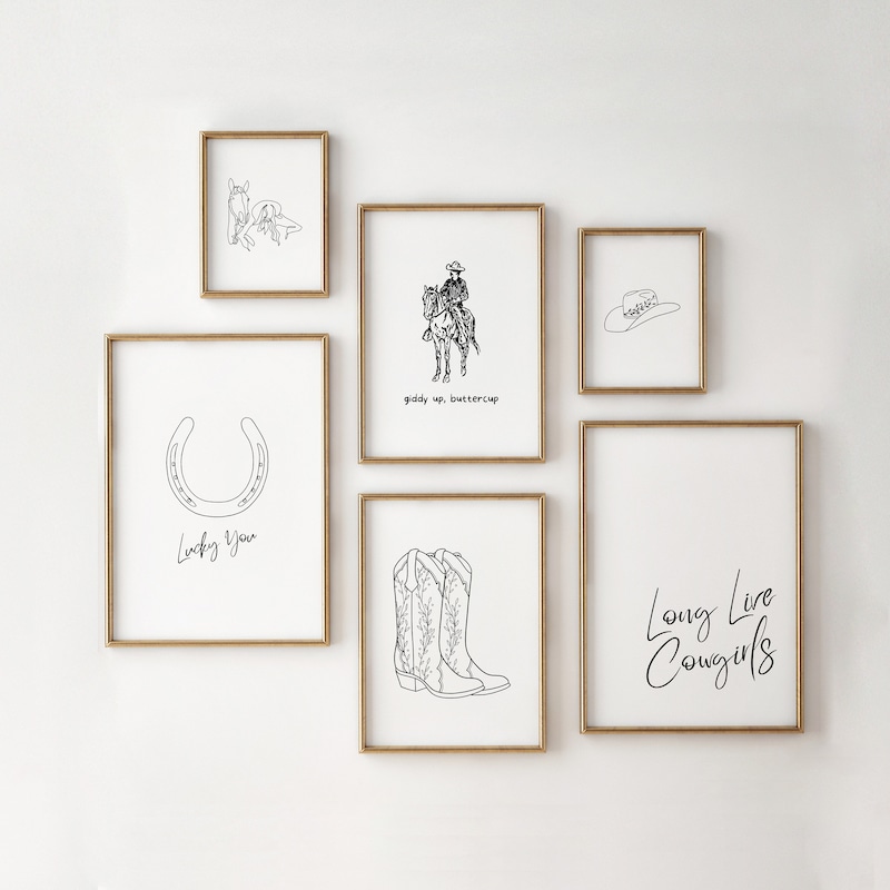Western Art Prints - Etsy