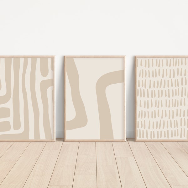 Tan Wall Art - Etsy