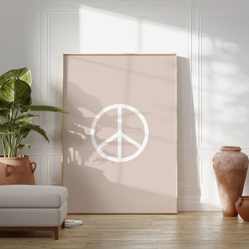 Peace Sign Print - Etsy