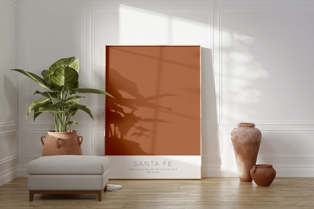 Neutral Colour Block Art Print, Earthy Minimalist Decor (printable Wall ...