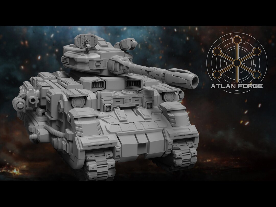 Arctodus Battle Tank, Atlan Forge - Etsy