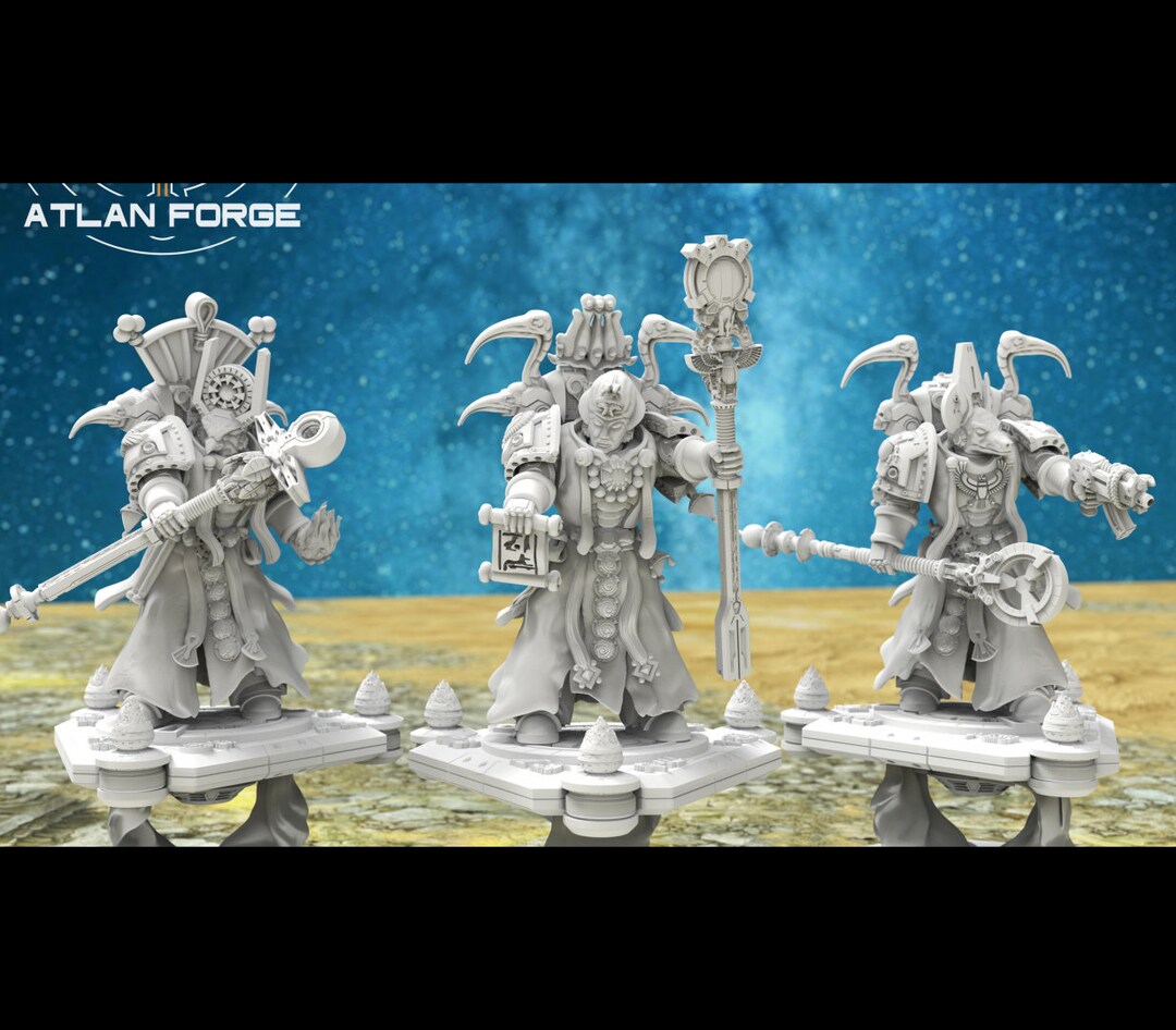 Mages of Aegyptus, Atlan Forge - Etsy