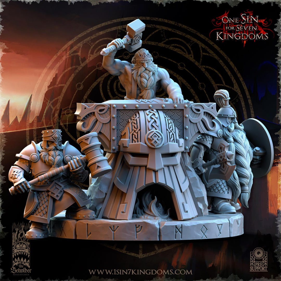 Thunder Forge, the Beholder Miniatures - Etsy