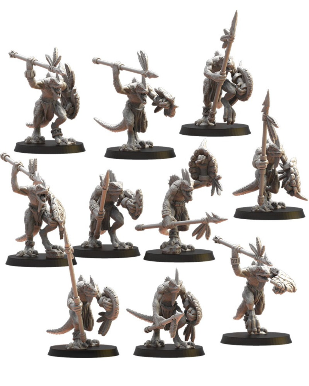 Cuetzpalli Regiment, Lost Kingdom Miniatures - Etsy