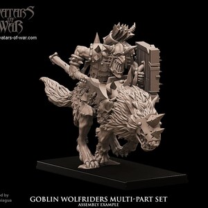 Goblin Wolf Riders, Avatars of War - Etsy