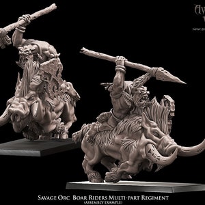 Savage Orc Boar Riders, Avatars of War - Etsy