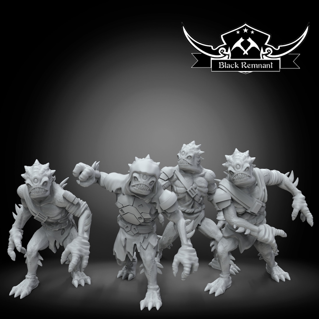 Evolved Space Ghouls, Black Remnant - Etsy