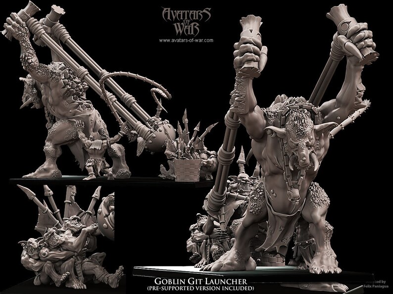 Goblin Git Launcher, Avatars of War - Etsy Canada