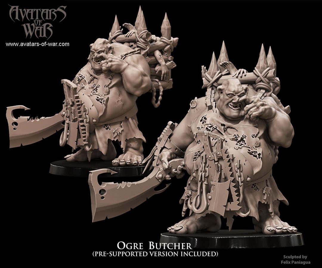 Ogre Butcher, Avatars of War - Etsy