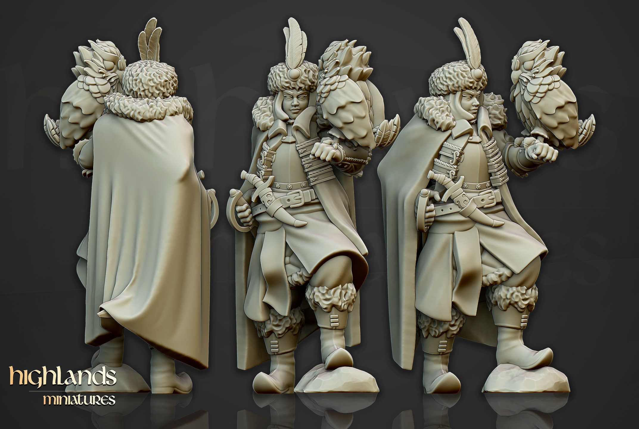 Spearmen Daughters Volhynia, Highland Miniatures - Etsy