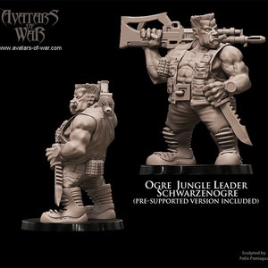 Ogre Jungle Fighters, Avatars of War - Etsy