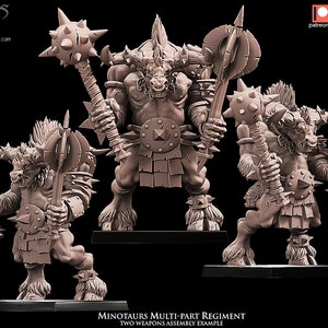 Minotaurs, Avatars of War - Etsy