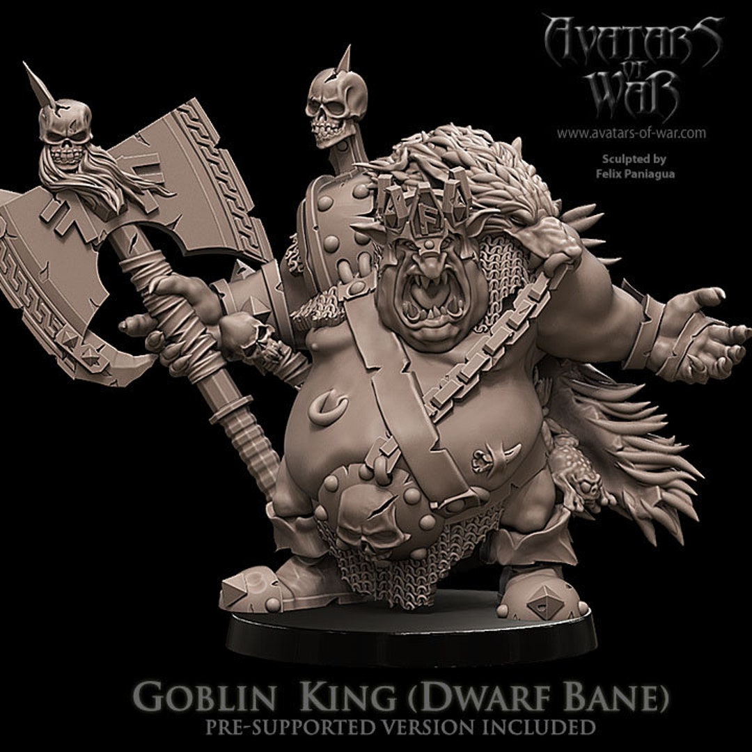 Goblin King, Avatars of War - Etsy