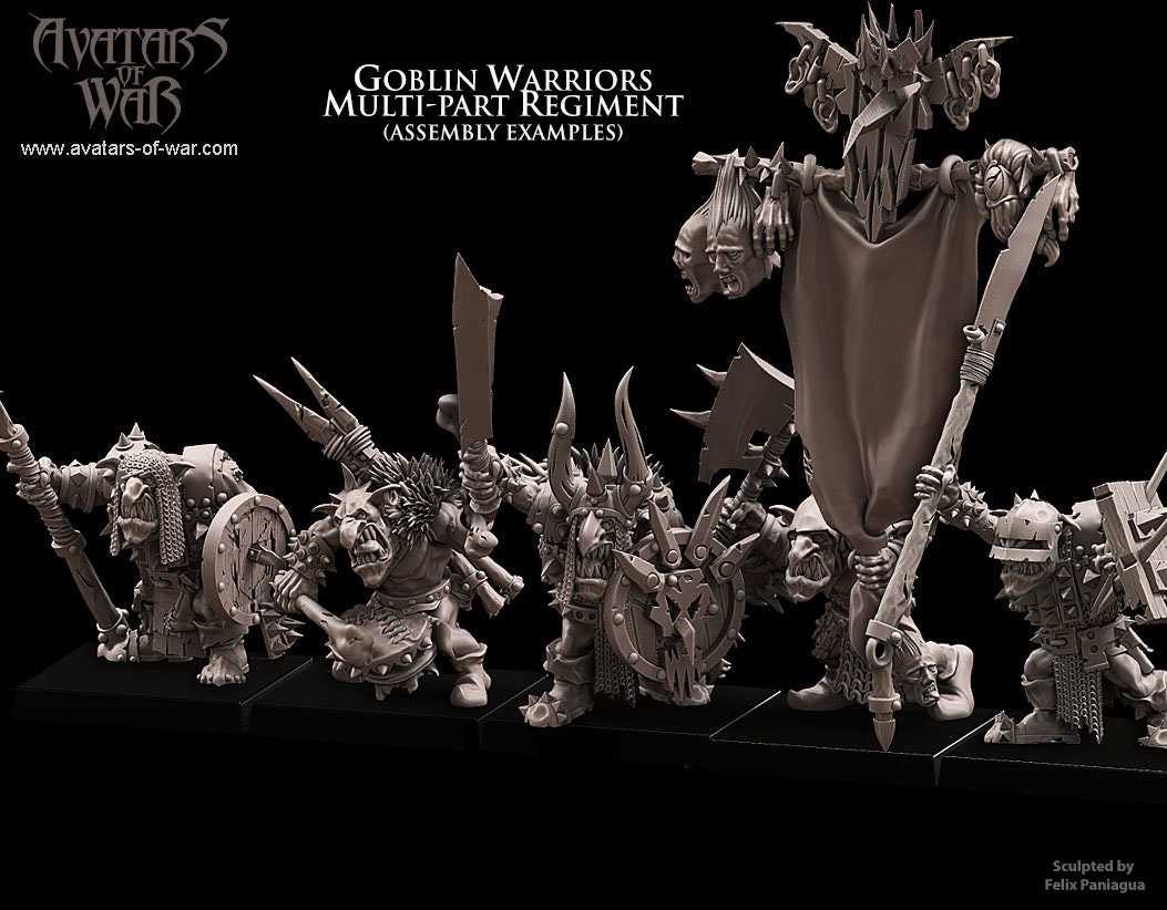 Goblins Avatars of War - Etsy