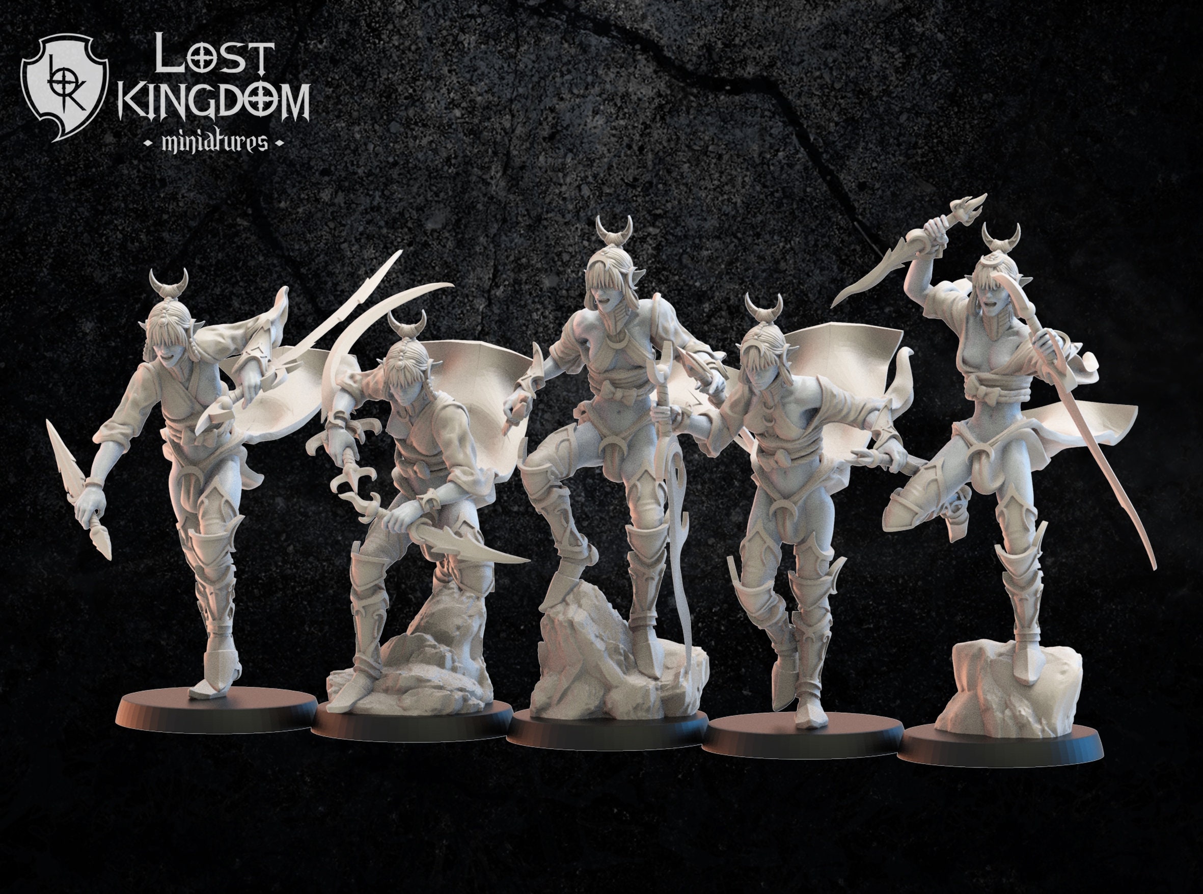 Onna Bugeisha Regiment, Lost Kingdom Miniatures - Etsy