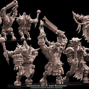 Minotaurs, Avatars of War - Etsy