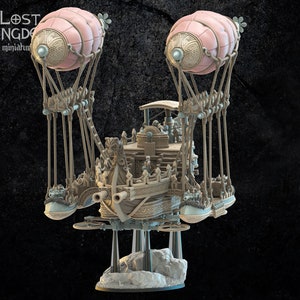 Fugl Airship, Lost Kingdom Miniatures - Etsy