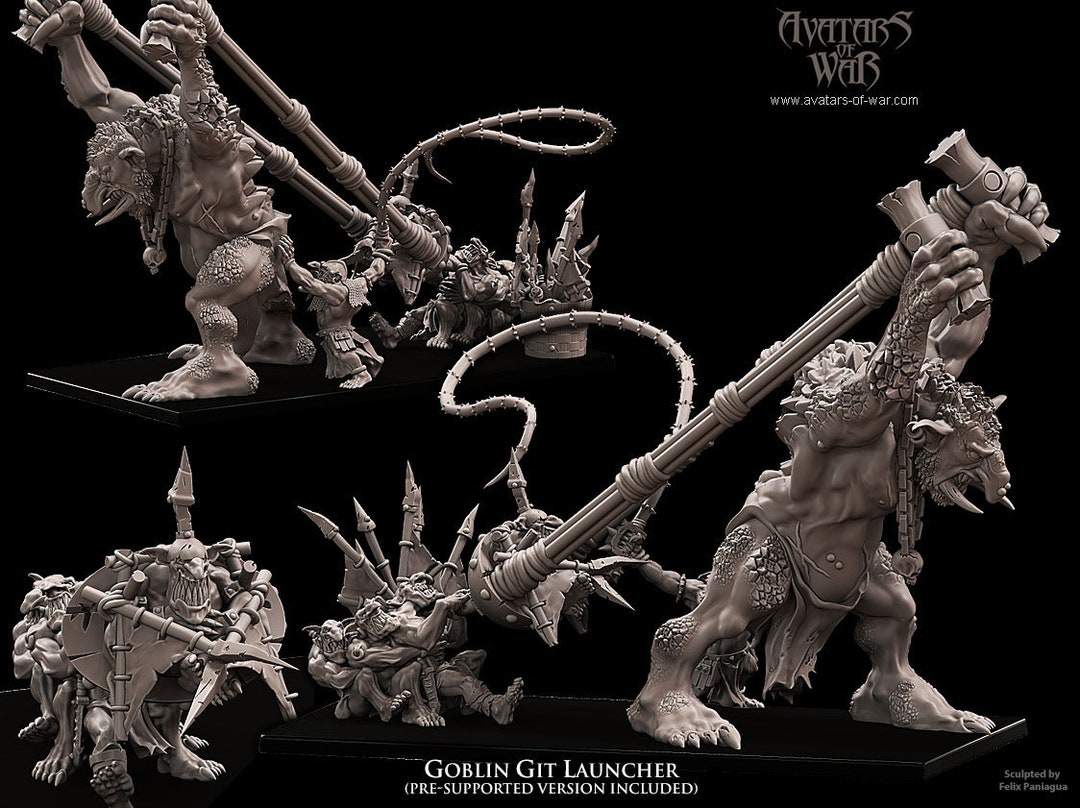 Goblin Git Launcher, Avatars of War - Etsy UK