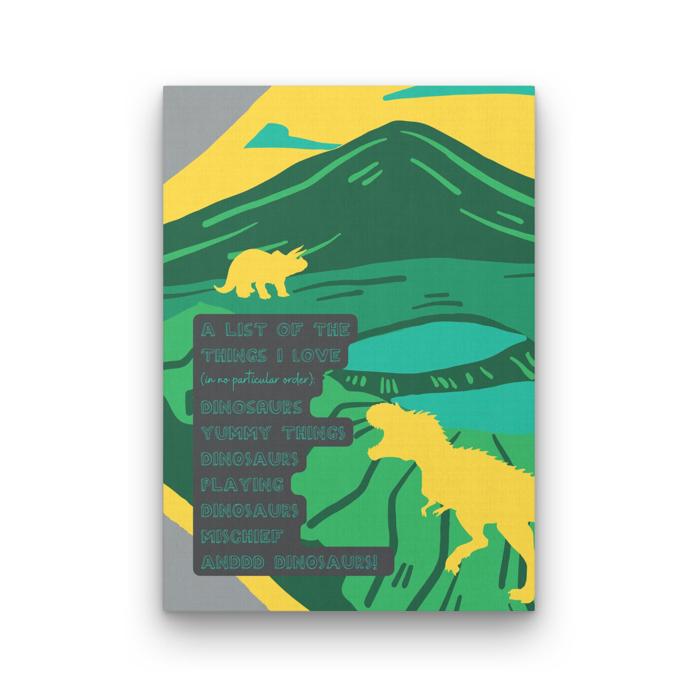 Dinosaur Fan Instant Digital Download Print/printable/wall Art Bright ...