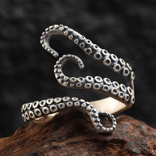 Tentacle Ring - Etsy