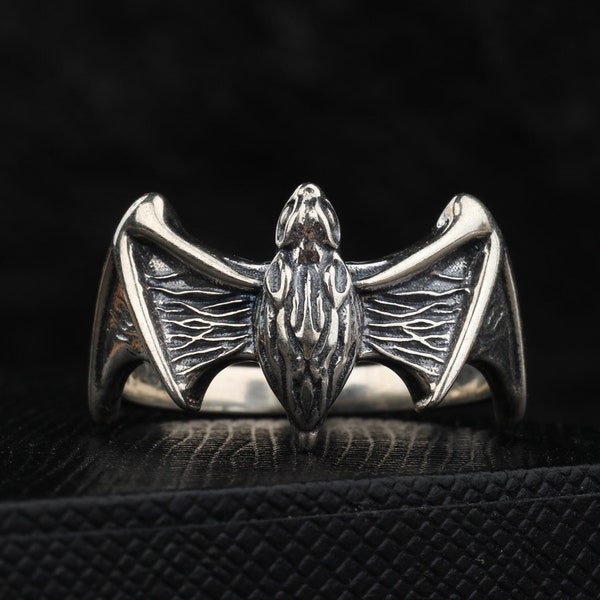 Bat Ring - Etsy