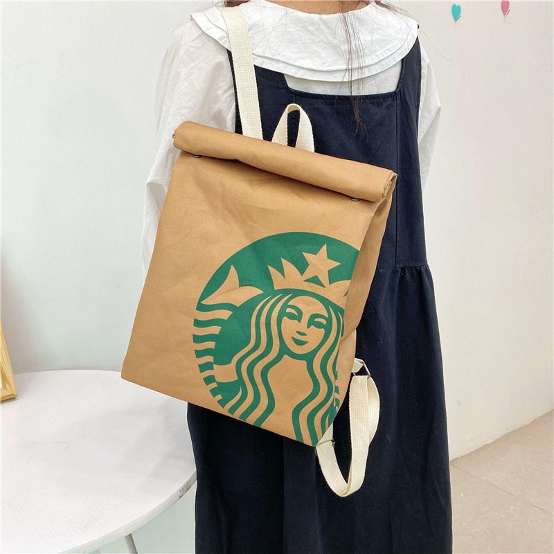 Smilebucks Starbucks Backpack Recycled Polyester - Etsy