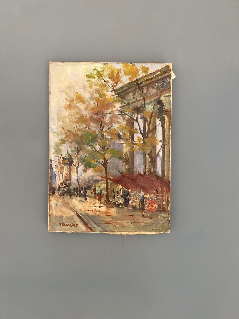 Flower Market Signed Julien Brosius - Etsy