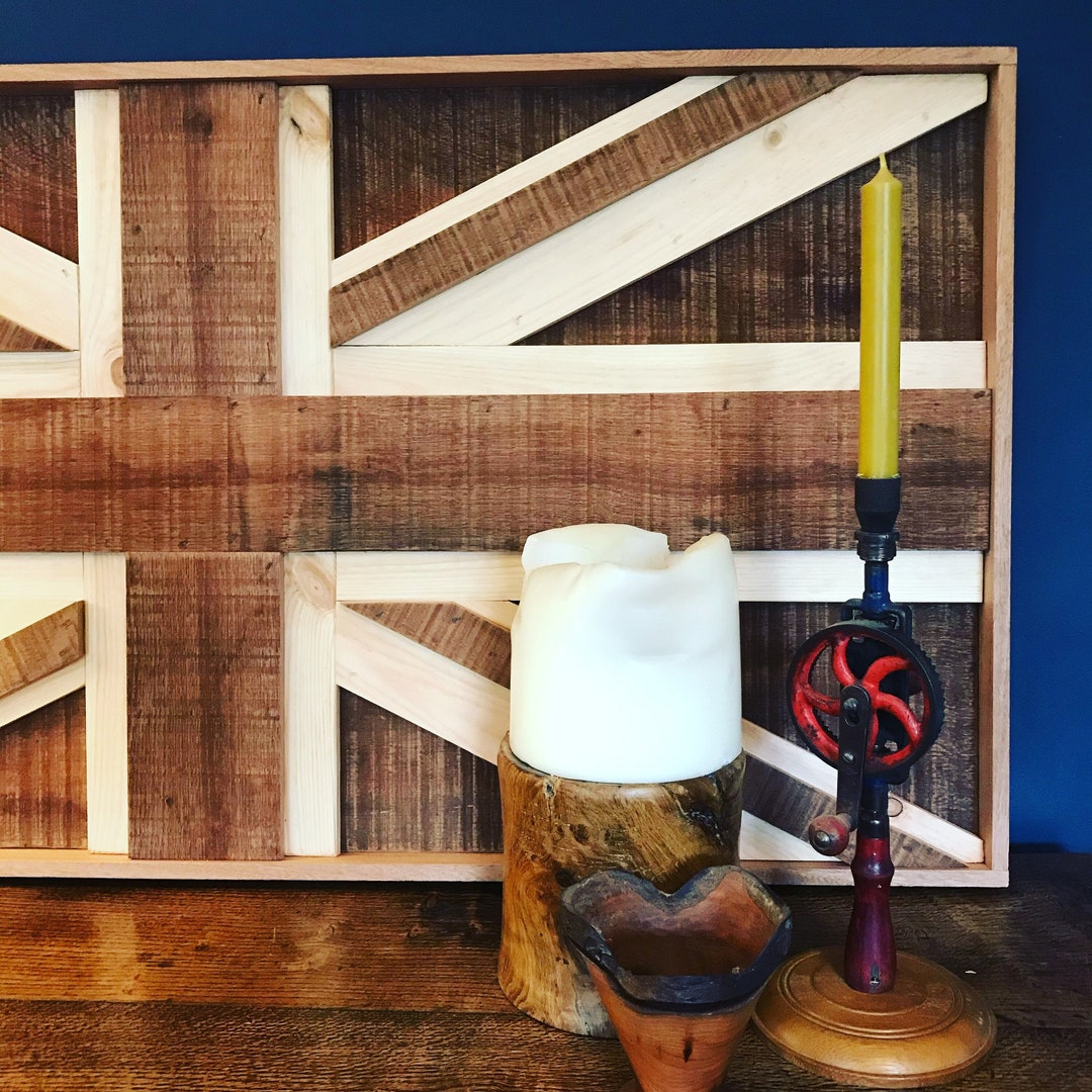 Wooden Union Flag - Etsy