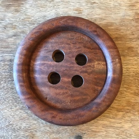 Giant Wooden Button - Etsy