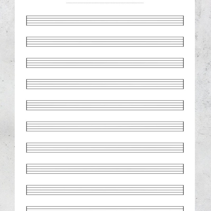 Bladmuziek leeg - Etsy Nederland