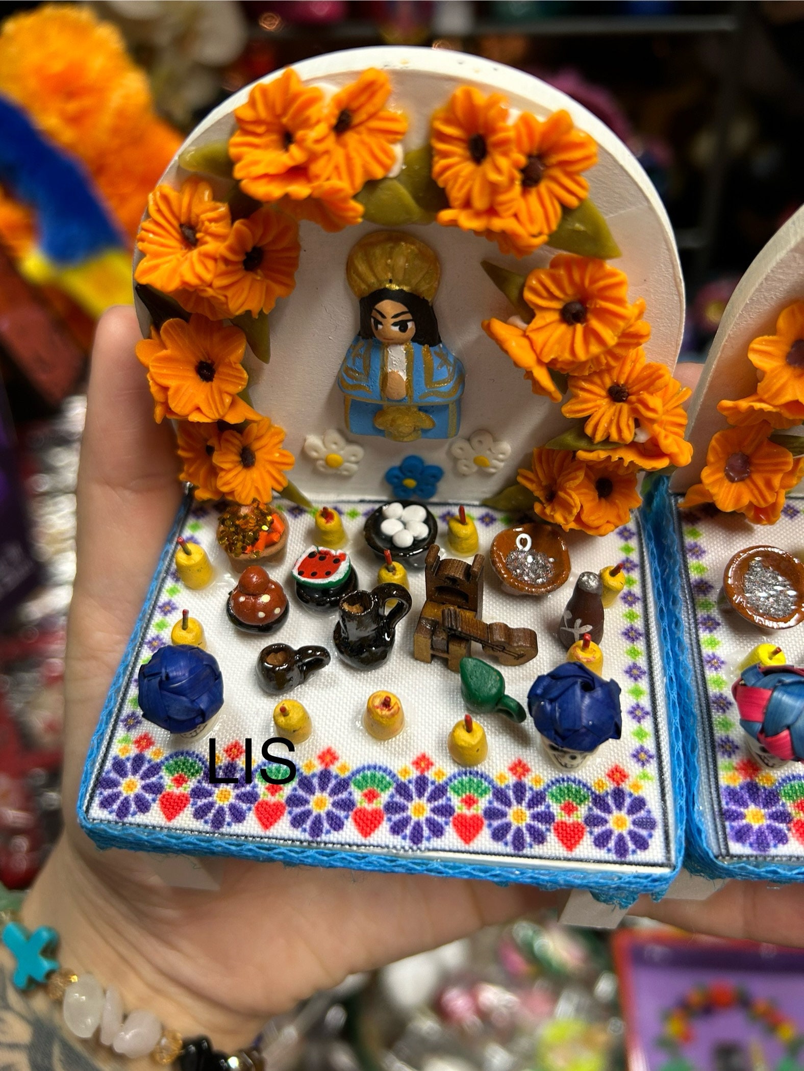 Mini Altar. Mini Virgen Altar. Cross Altar. Dia-de-muertos. - Etsy