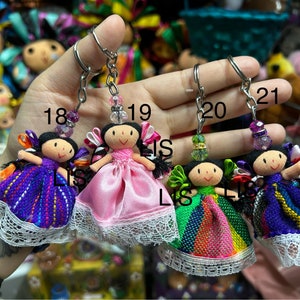 Muñeca Lele Key Rings - Etsy