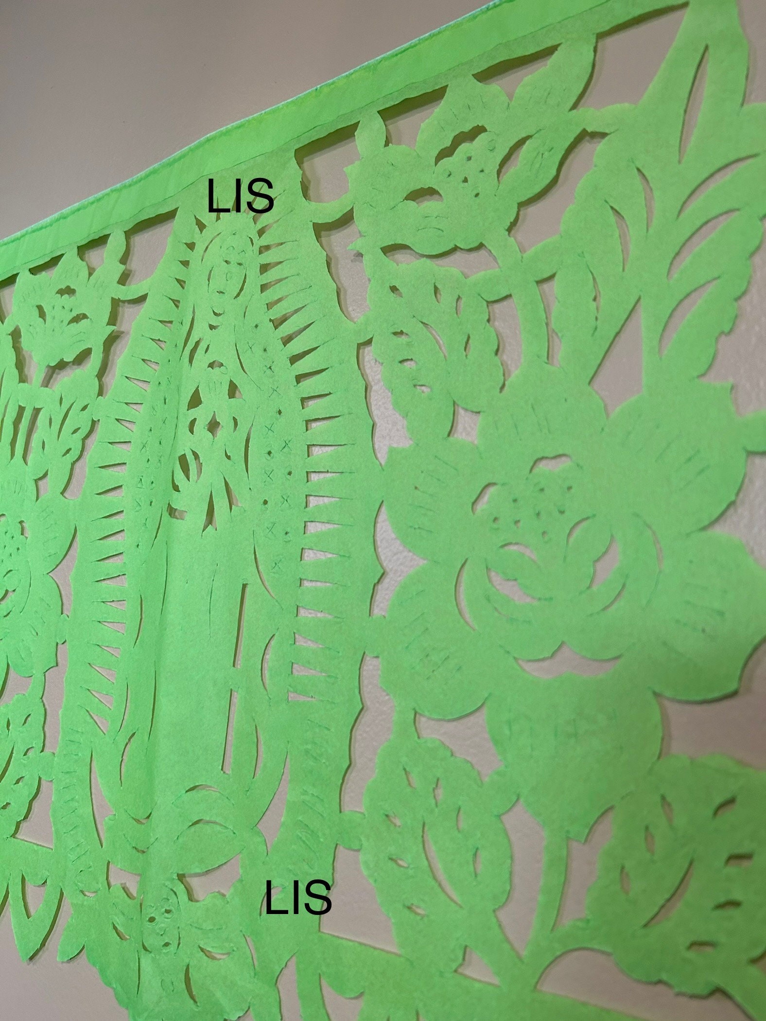 Papel Picado Virgen de Guadalupe. Fiesta - Etsy México