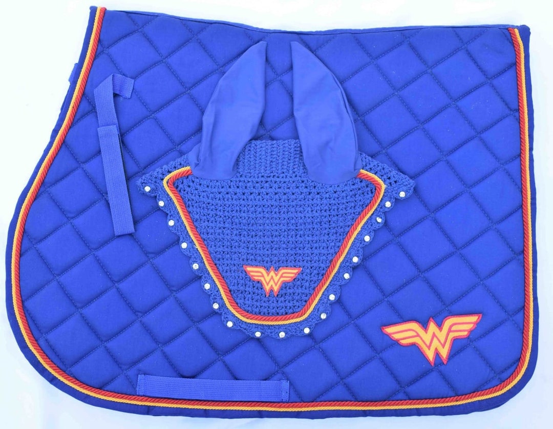 Wonder Womaa All Purpose English Saddlepad and Matching Fly - Etsy