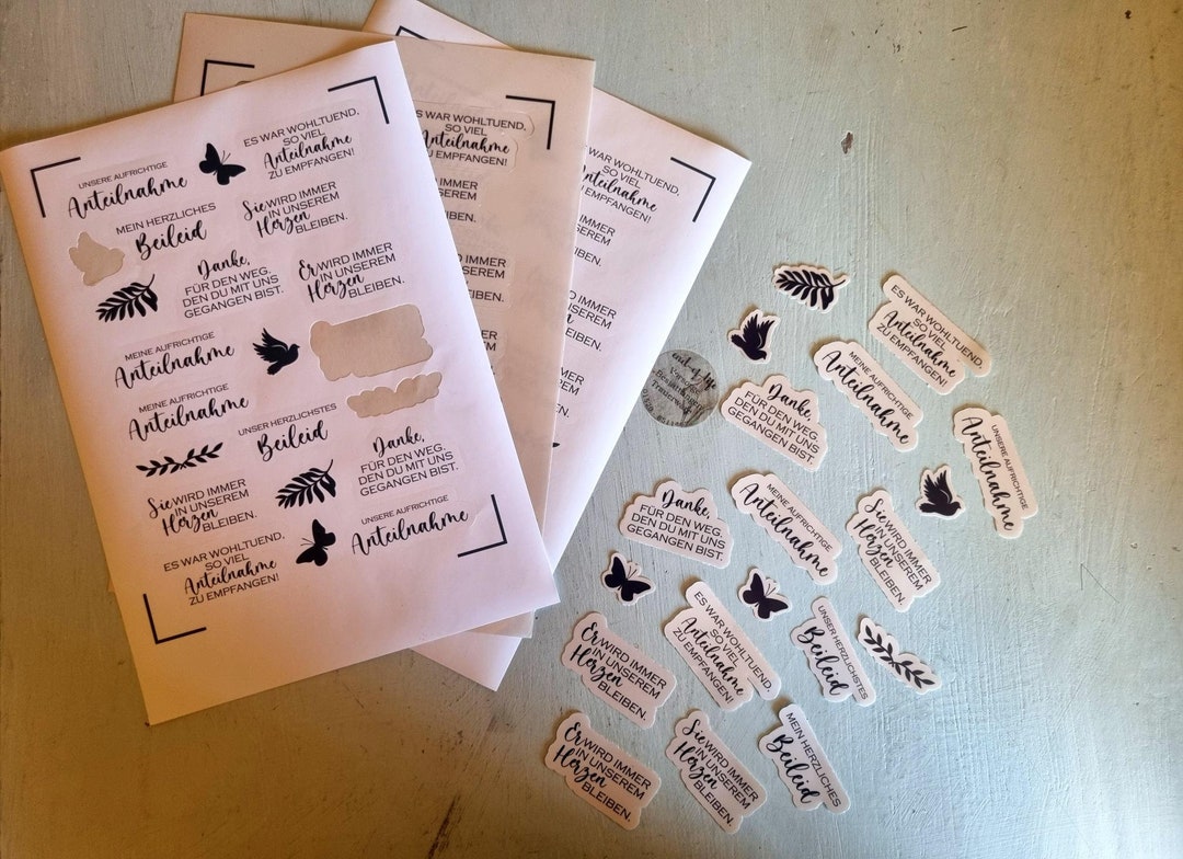 Sticker Condolence Cards, Design Your Own Condolence Cards, Sympathy ...