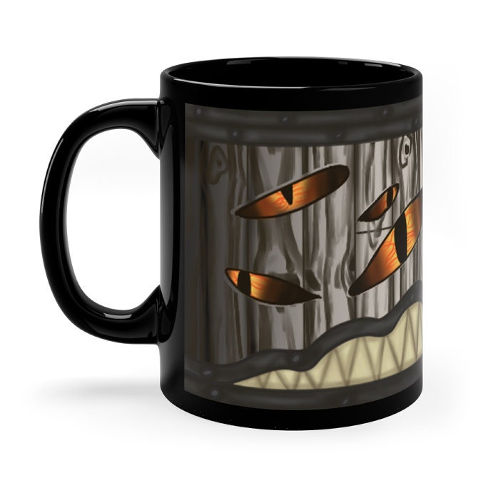 Dnd Mimic Mug Dungeons and Dragons Frosted Glass Mug - Etsy