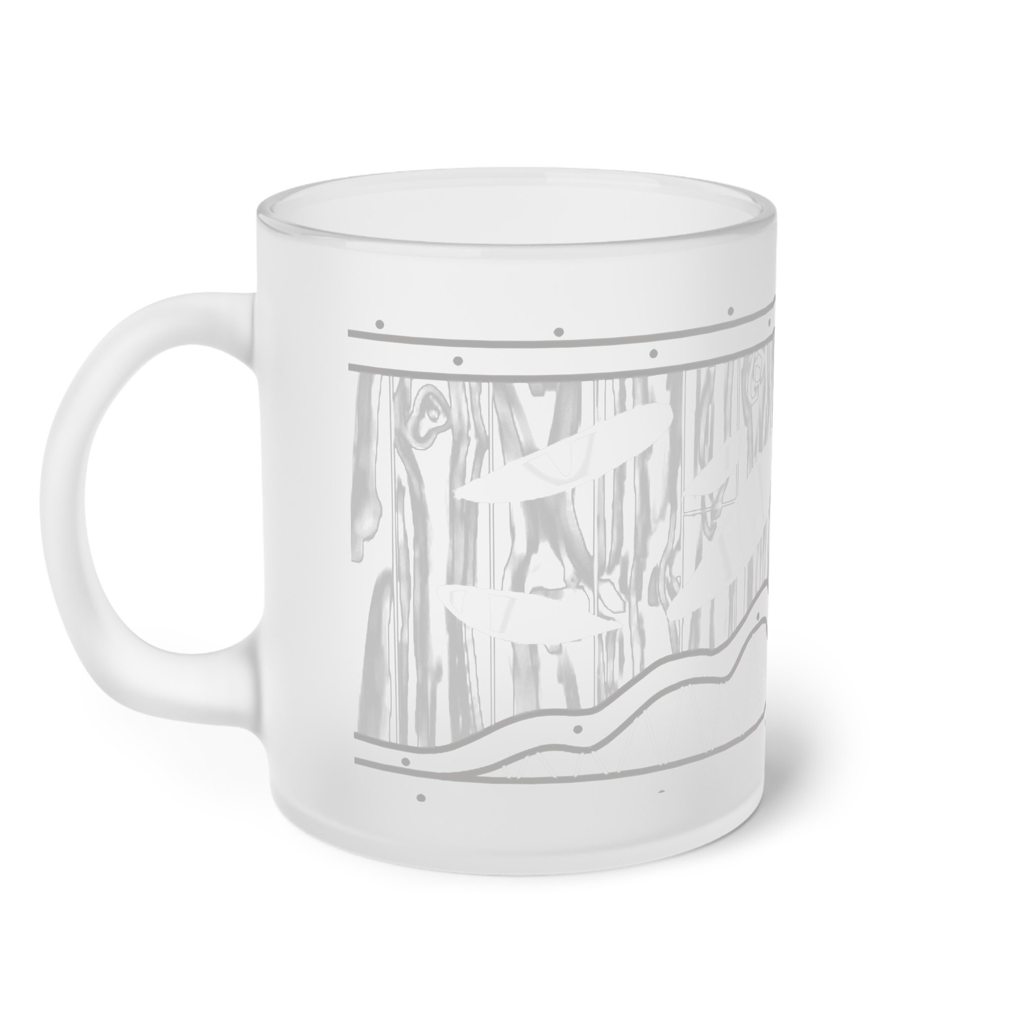 Dnd Mimic Mug Dungeons and Dragons Frosted Glass Mug - Etsy