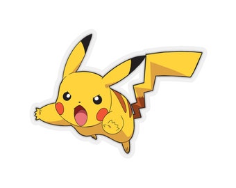 Pikachu Window Sticker - Etsy