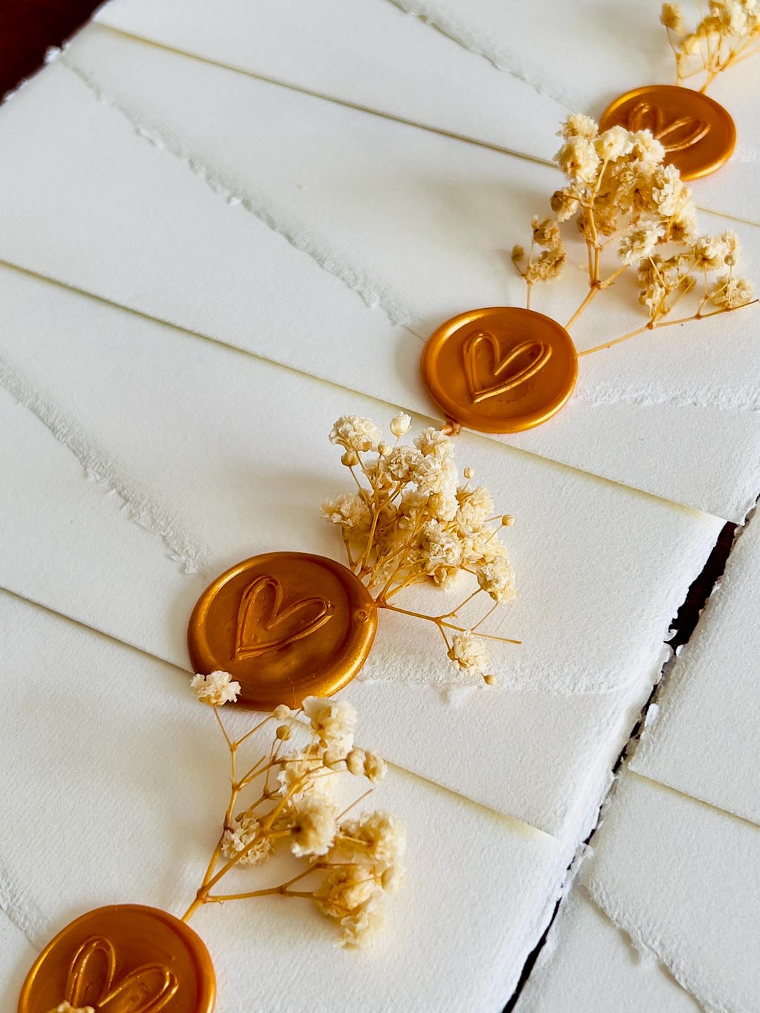 Wedding Invitations With Craft Paper, Romantic Wedding Invitation ...