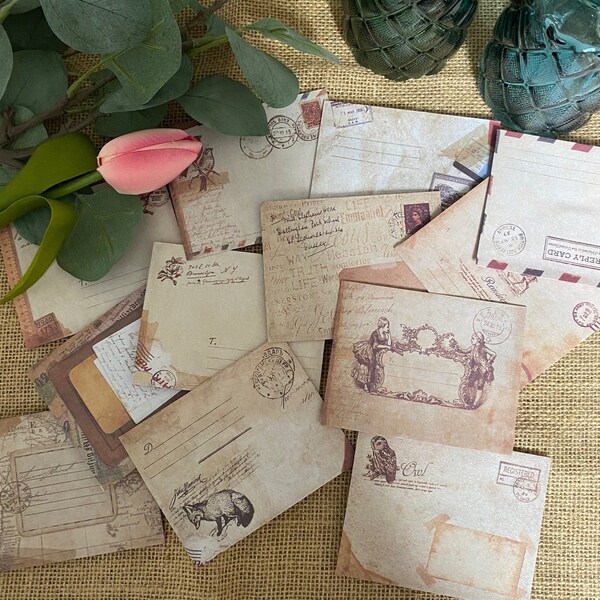 Vintage Envelopes - Etsy UK