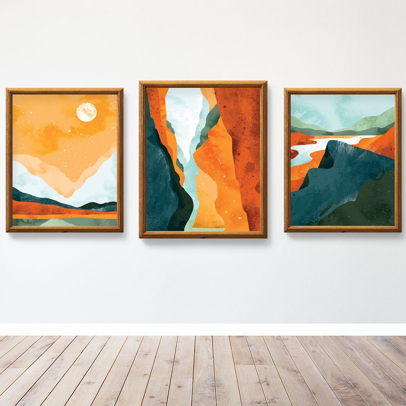 Mountain Poster - Etsy